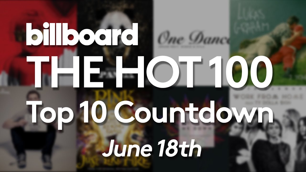 Official Billboard Hot 100 Top 10 June 18 2016 Countdown - YouTube