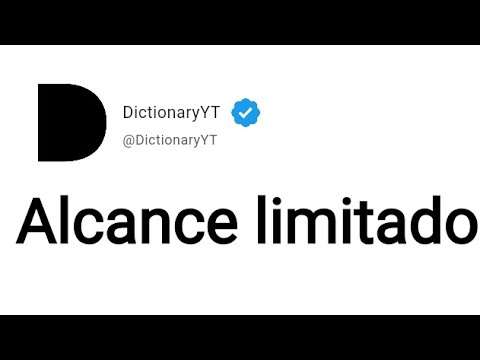 Alcance limitado Meaning in English - YouTube