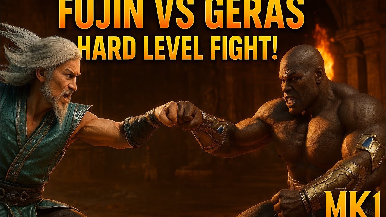 🔥 Fujin Vs Geras | Mortal Kombat 11 Hard Level | EPIC FATALITY FIGHT! 🔥 ...