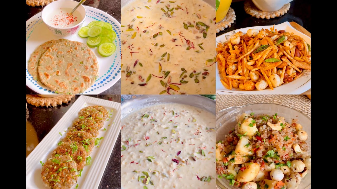 6 Navratri vrat recipe | easy fasting recipes#Saloni Shukla(Saish ...