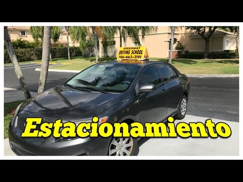 ESTACIONAMIENTO DE UN AUTO -COMO PARQUEAR DE FRENTE UN CARRO EN EXAMEN ...