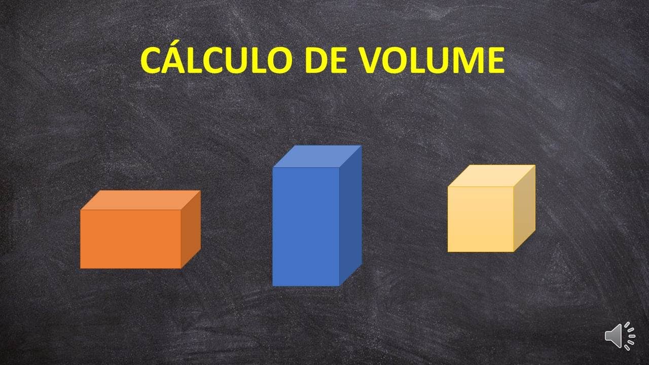 CÁLCULO DE VOLUME. - YouTube