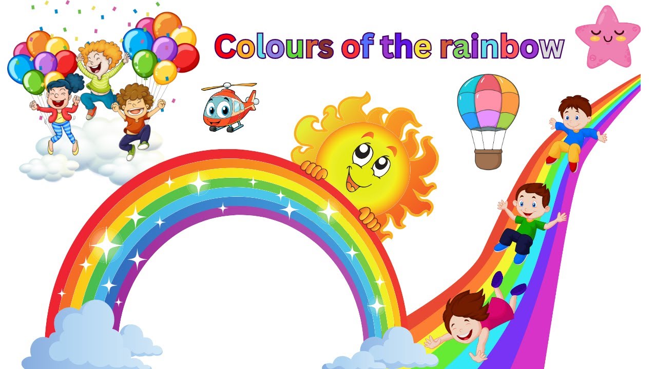 Colours of the rainbow song| Colours of the rainbow sign language | Kid ...