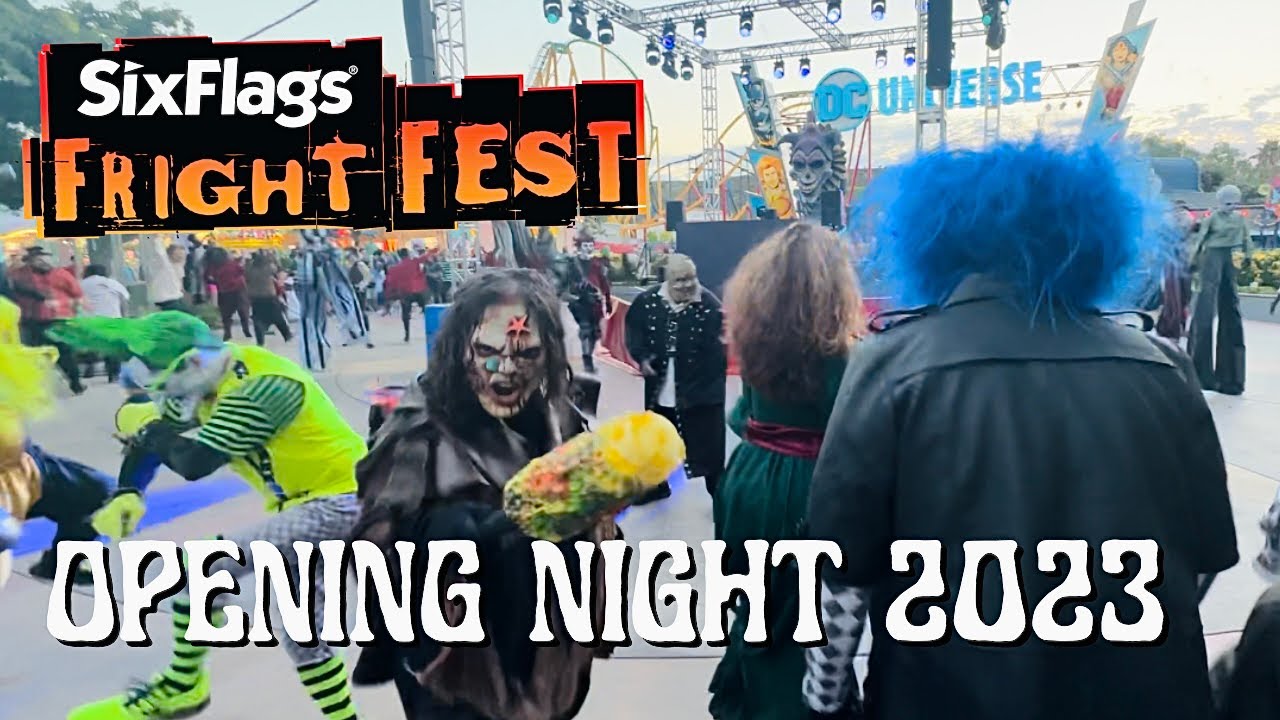 Fright Fest is Legit Terrifying | Six Flags 30th Anniversary | Inside ...
