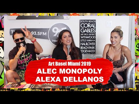 Alec Monopoly Art Basel Miami 2019 | Alexa Dellanos Exclusive Interview