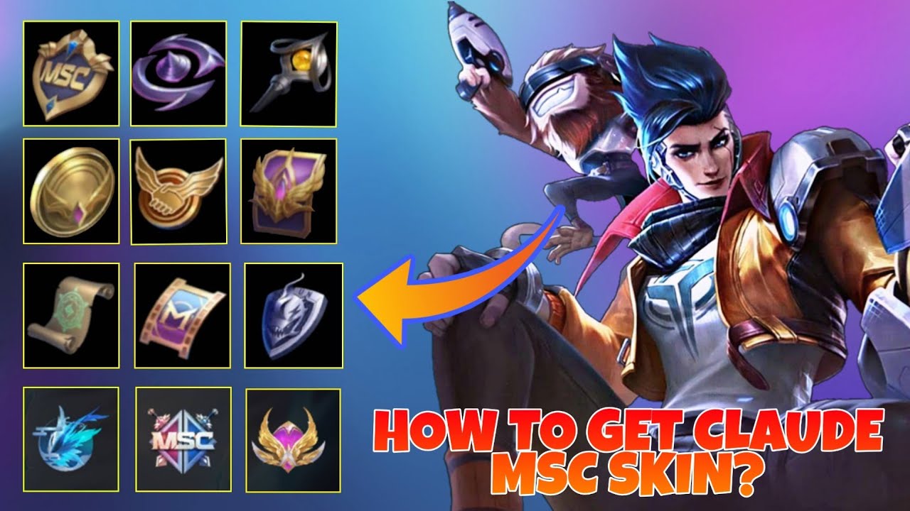 How To Get MSC CLAUDE SKIN? MSC Coins Exchage TO SKIN & OTHER REWARDS ...