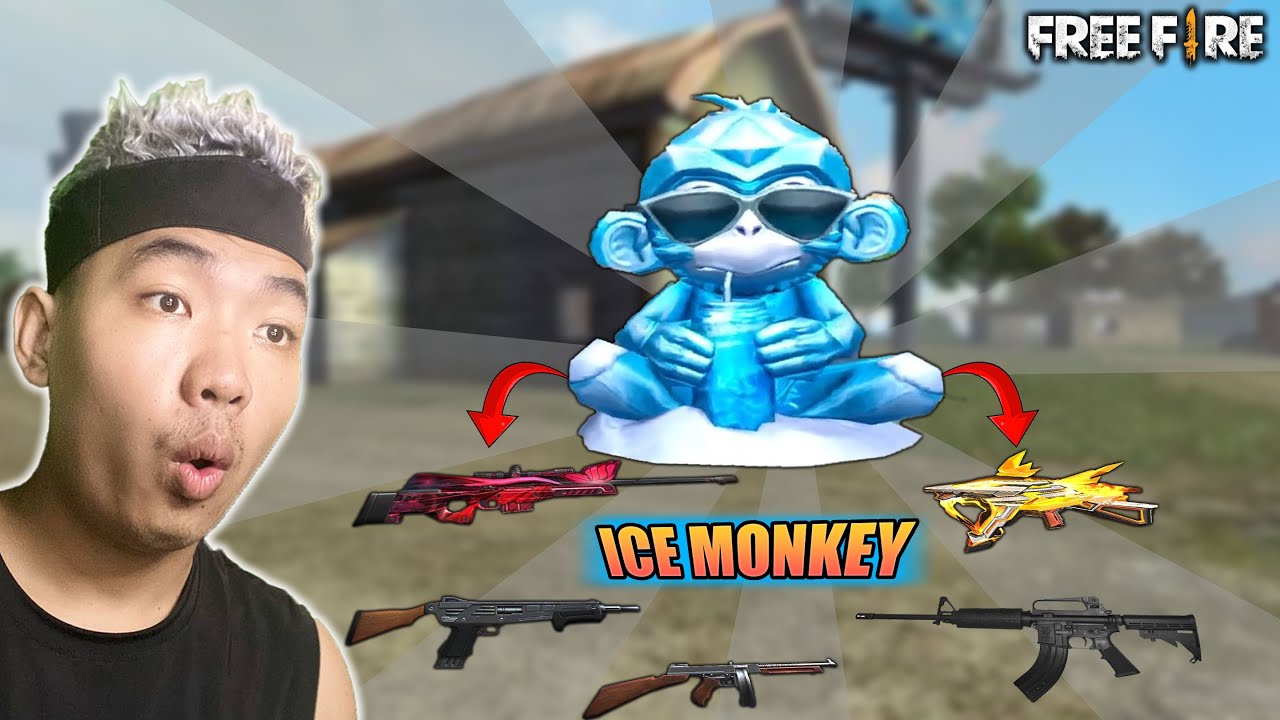 ប្រើតែកាំភ្លើងដែលនៅក្នុង សត្វស្វា ICE MONKEY - YouTube