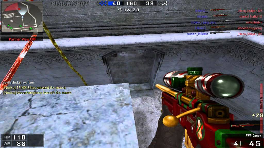 Blackshot Sniper Awp Candy Gameplay I Lost Temple - YouTube