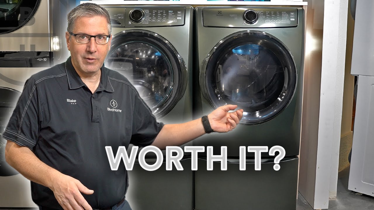 Electrolux 2025 Front Load Pair in Alpine Green! - YouTube