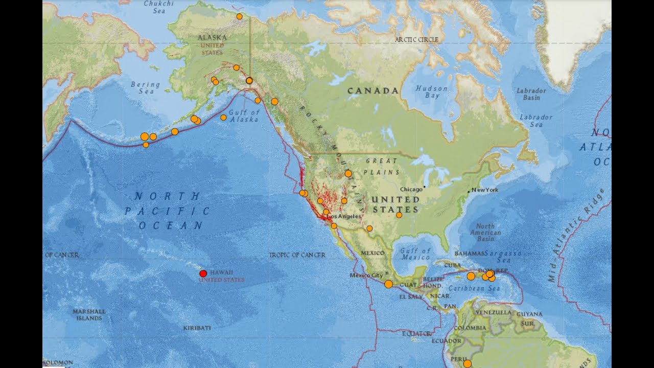 Global Earthquake activity kicking up. Friday night earthquake update 8 ...