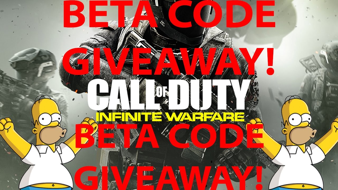 Call of Duty Infinite Warfare FREE BETA CODES! - YouTube