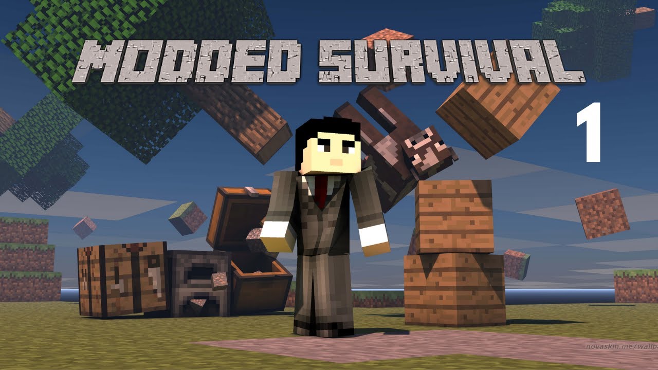 Minecraft Modded Survival - New Journey 01 - YouTube