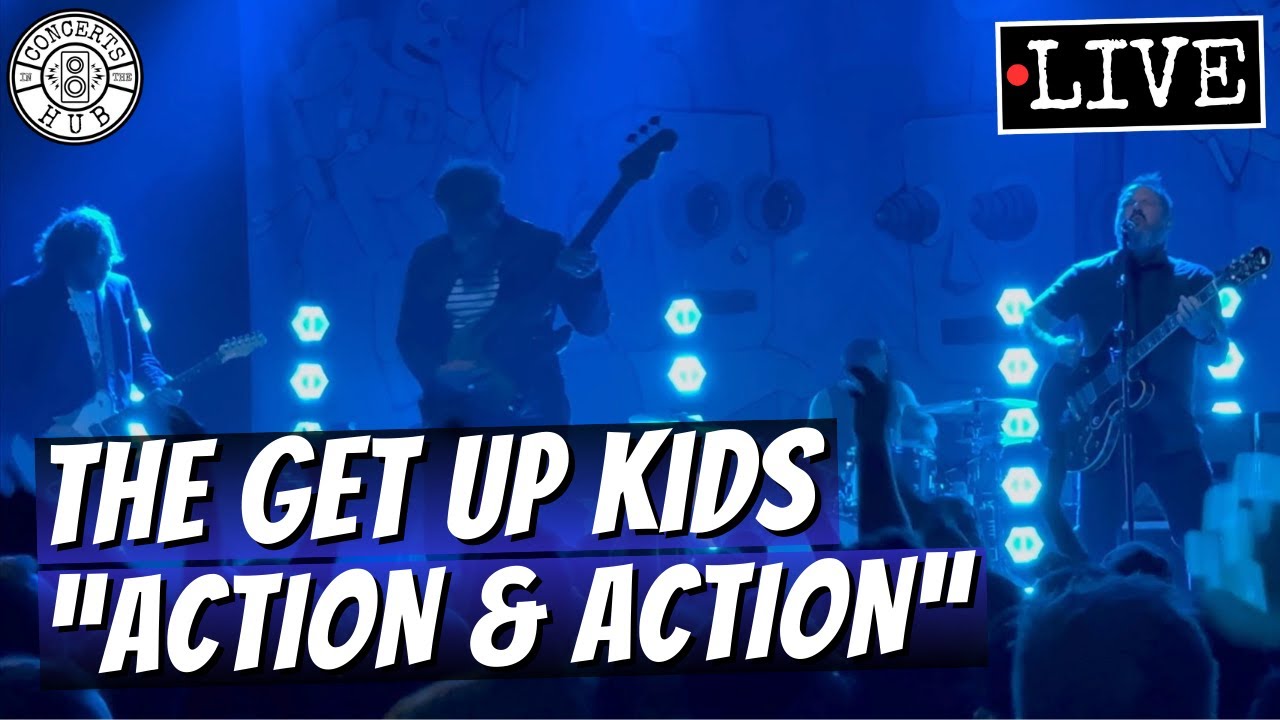 The Get Up Kids "Action & Action" LIVE - YouTube