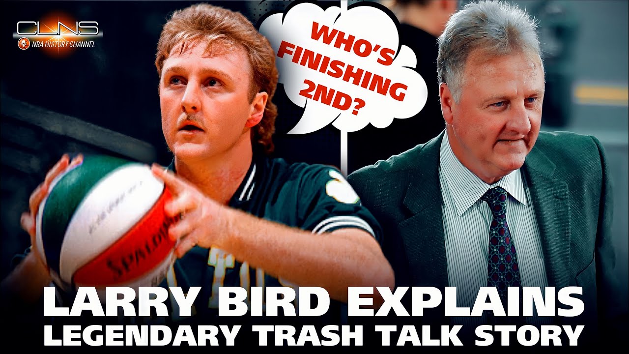 Larry Bird Explains Most ICONIC TRASH TALK Story - YouTube