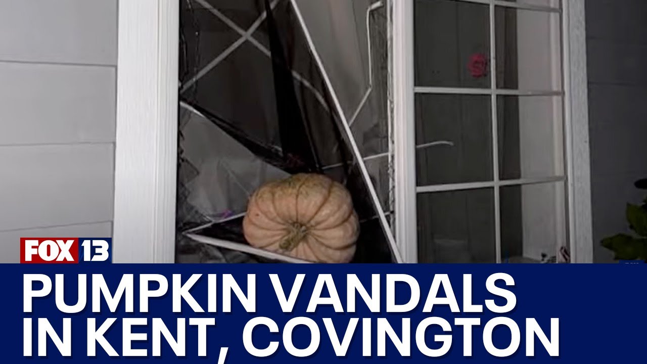 Neighbors in Kent, Covington concerned by pumpkin vandals | FOX 13 ...