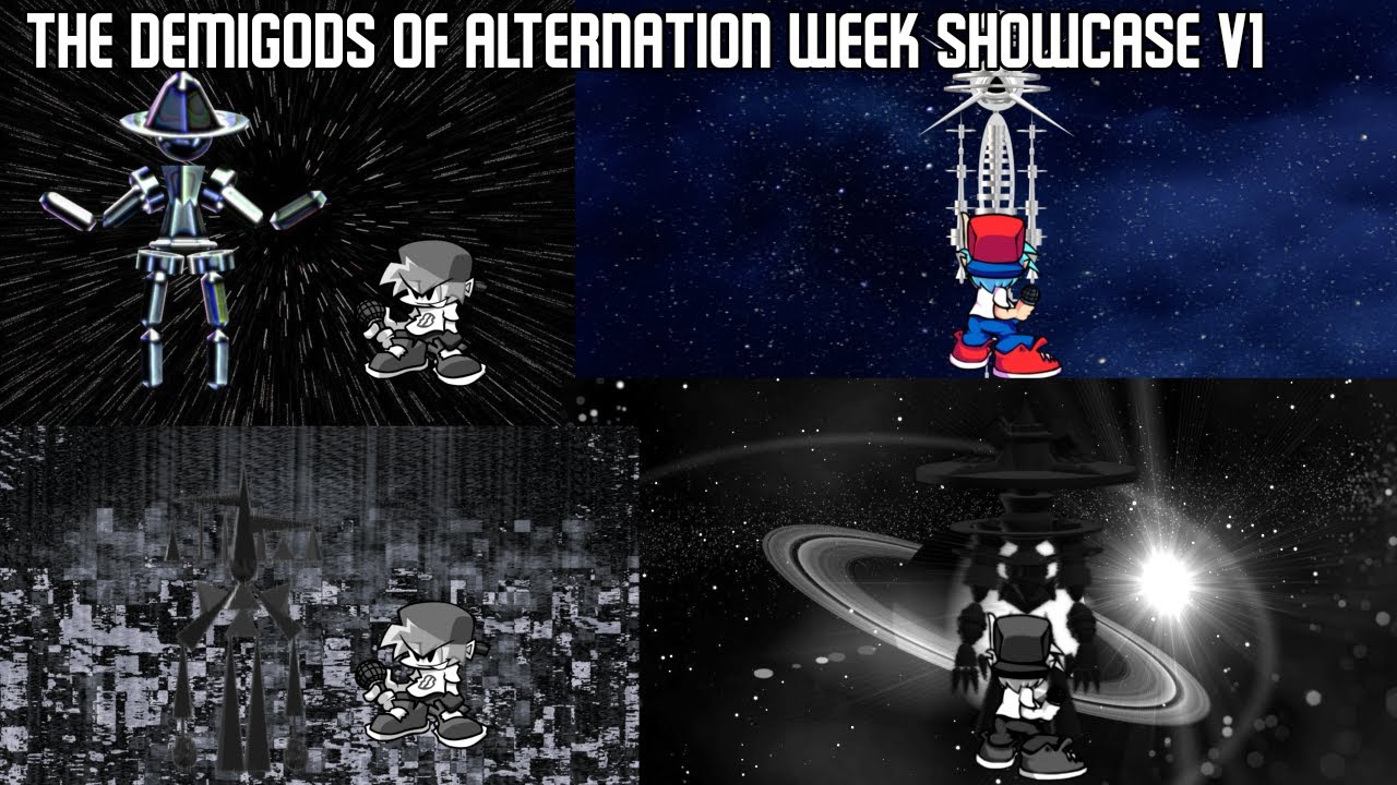 Friday night funkin kineko's alternative dimensions demigods of the ...