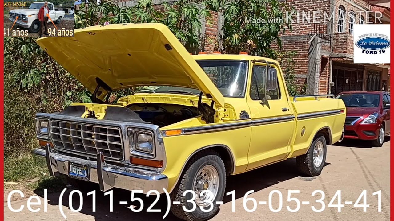 Ford 79 RANGER Custom MEXICANA l "La Paloma" Ford 79 - YouTube