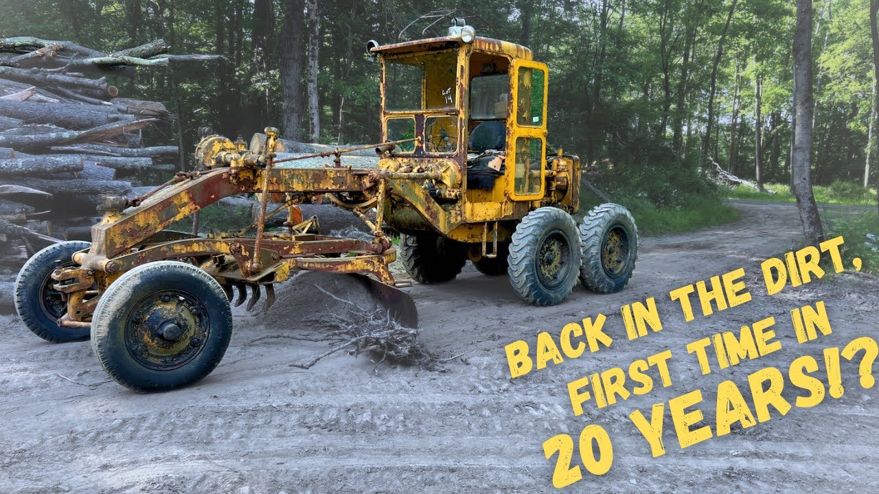 Repairing the Auction Buy, 1942 Caterpillar Road Grader ( Is it worth ...