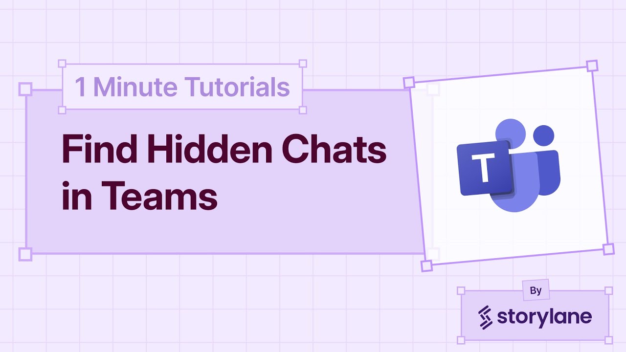 How to Find Hidden Chats in Teams | 1-Minute Tutorials - YouTube
