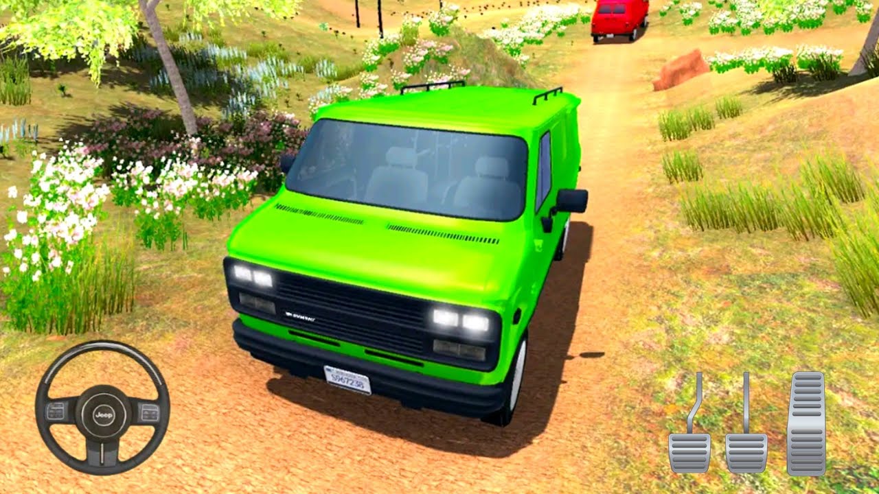 Car Van Driving Game Simulator ! Mini Coach Bus 3D Driving - YouTube