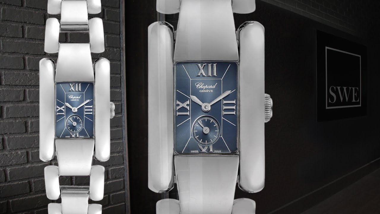 Chopard La Strada Stainless Steel Womens Watch 41-8380 | SwissWatchExpo [1 Minute Watch Review ...