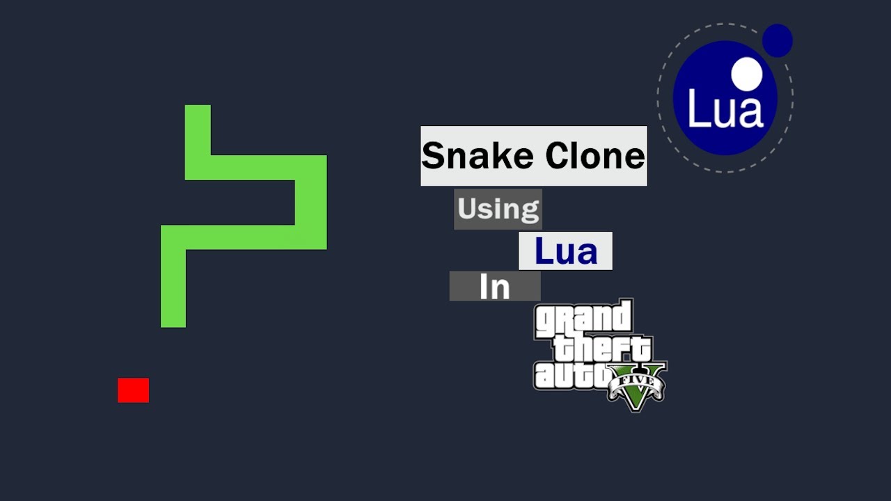 Snake Game Clone in GTA V Stand Mod Menu - YouTube