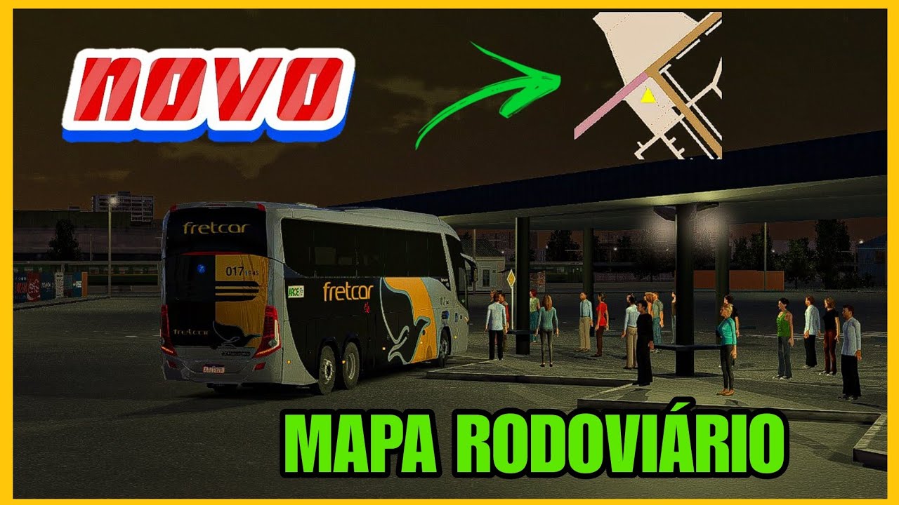 🟡 proton bus simulator - LANÇAMENTO! MOD MAPA! (melhor mapa rodoviário ...