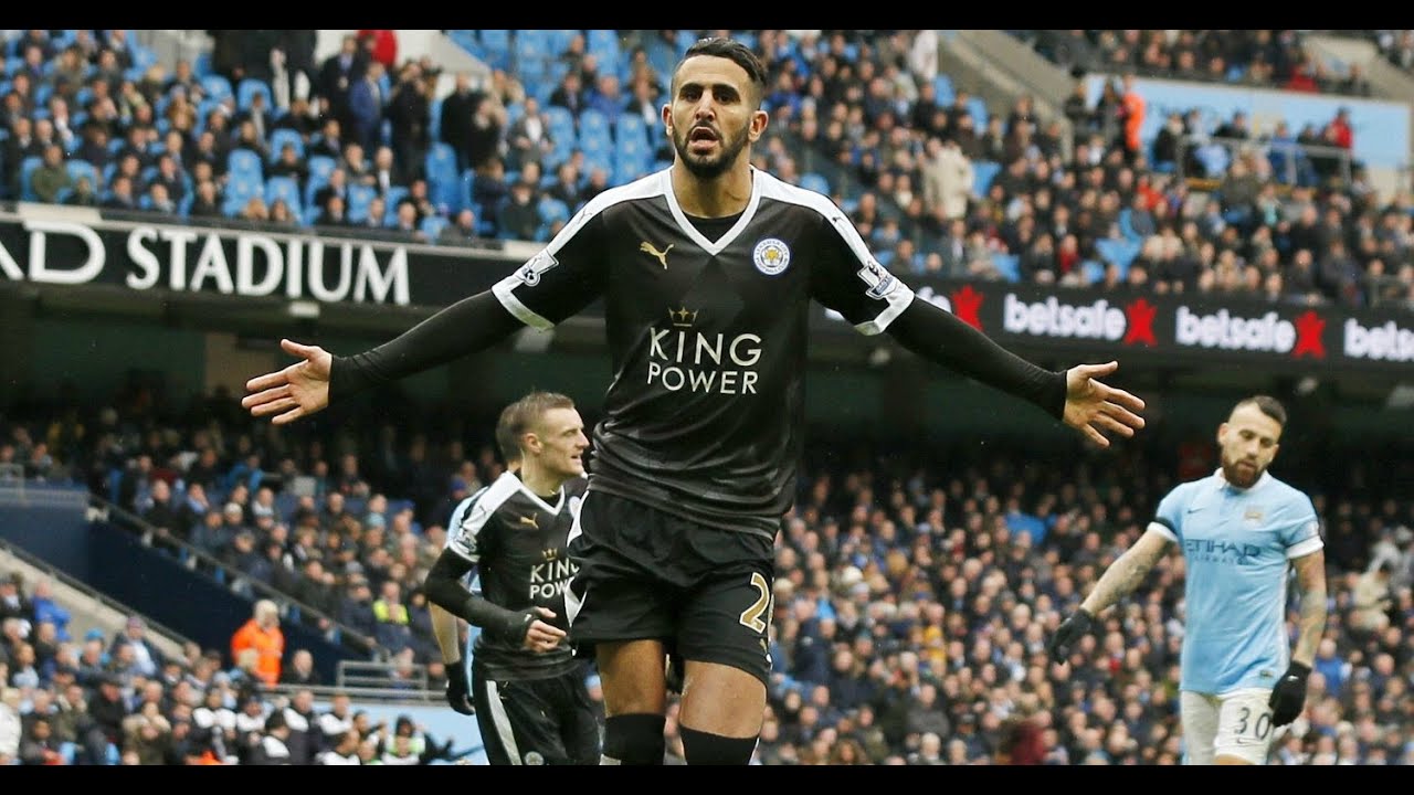 Riyad Mahrez Goal vs Manchester City 2015/16| HD - YouTube