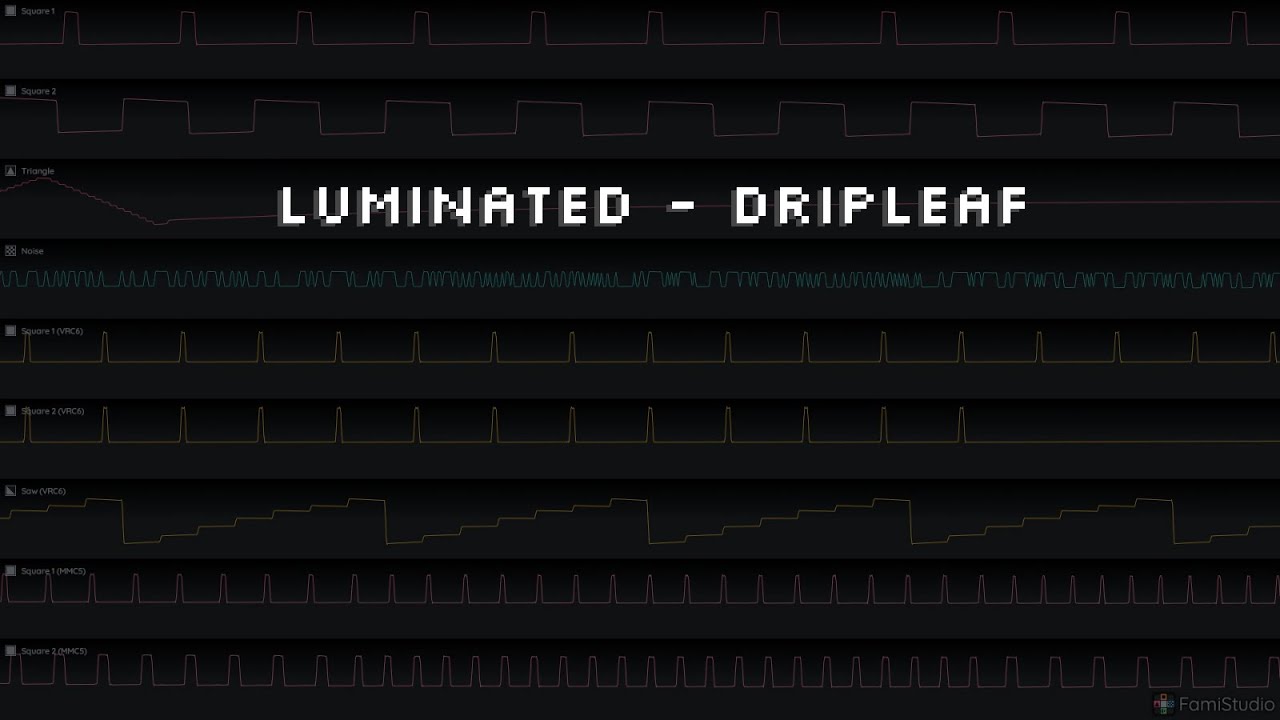 Luminated - Dripleaf (Oscilloscope View) - YouTube
