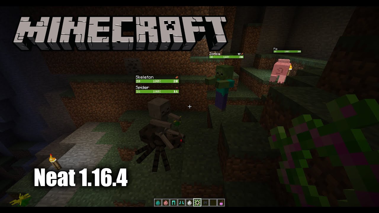 Mod na Paski HP nad mobami oraz możliwy drop | Minecraft 1.16.4 Forge ...