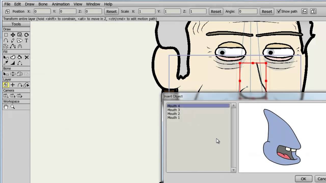 Anime Studio 10 - Debut & Pro - Lip Syncing - Tutorial - YouTube