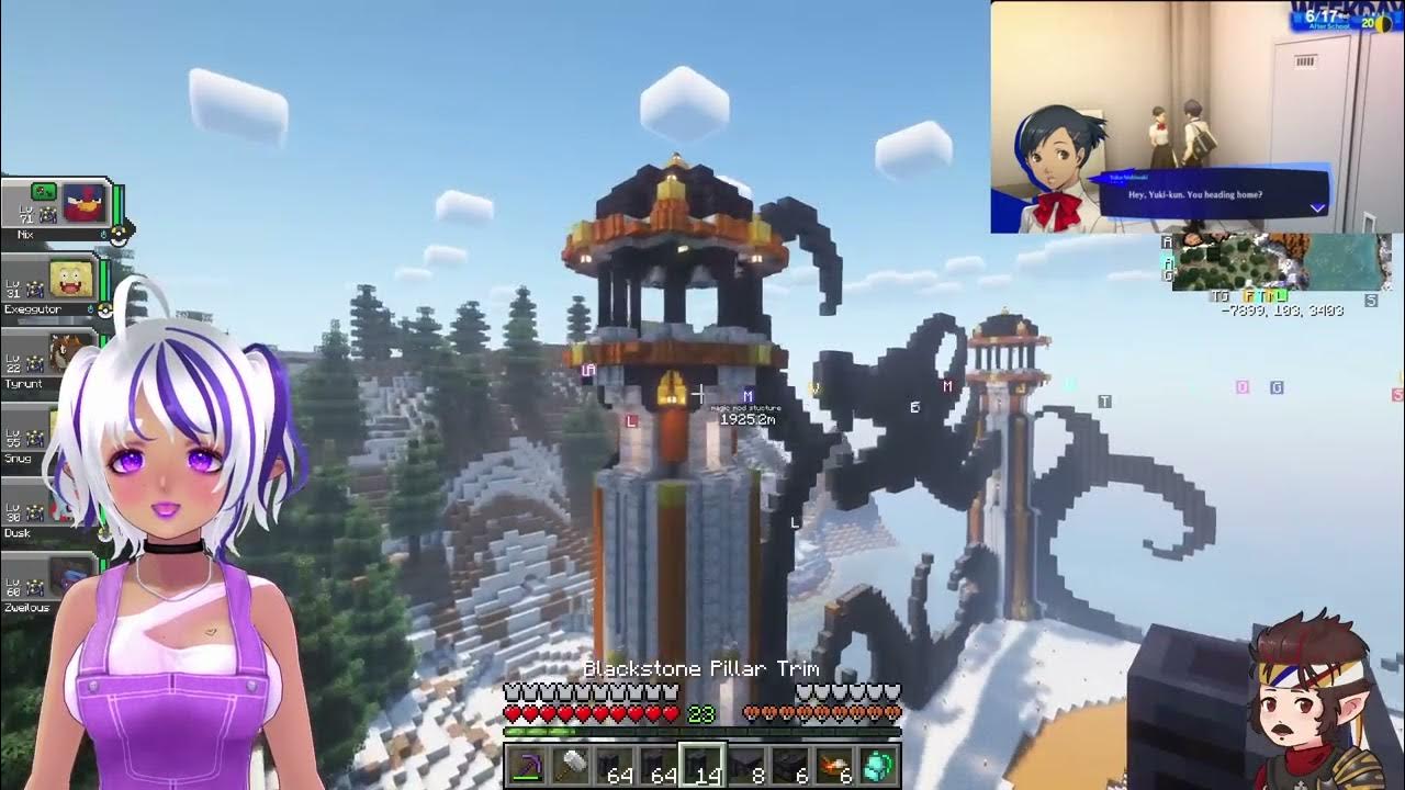 Sushi-Mon (Minecraft Cobblemon SMP) Day 15: Let's finish the dragon gym ...