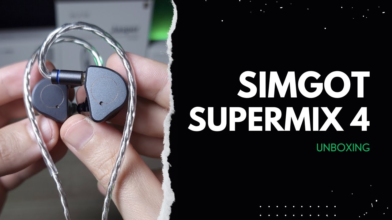 Simgot SuperMix 4 - Unboxing - YouTube