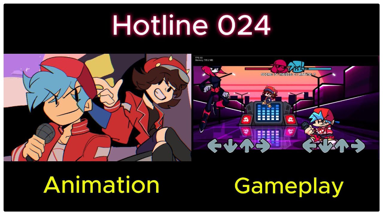 Hotline 024 With Nikku [FNF MOD] - YouTube