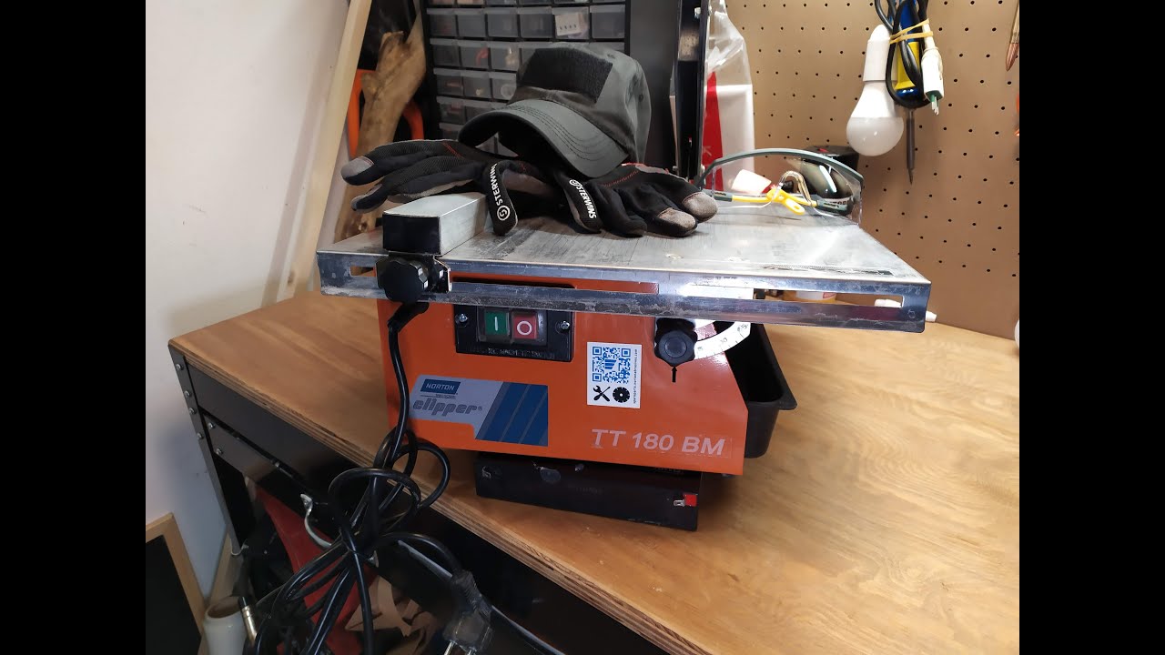 Tagliapiastrelle ad acqua Norton Clipper TT 180 BM # tile cutter # ...