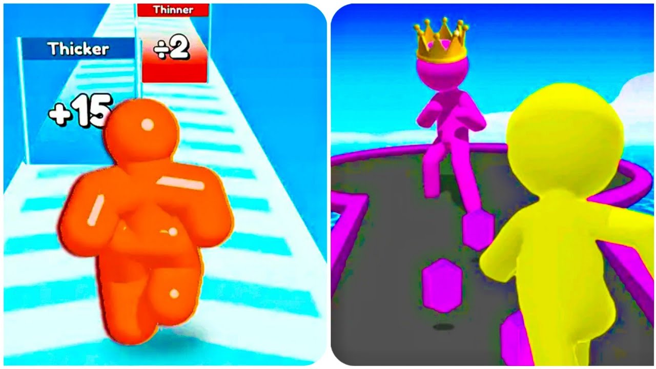 ️ Tall Man Run 🆚️ Giant Rush - All Levels Game Mobile Walkthrough Video ...