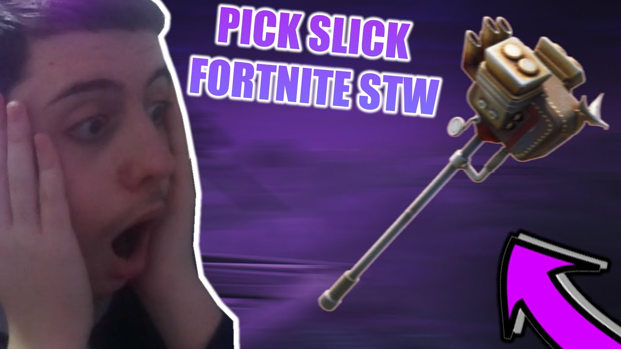 STAI CE? PICK SLICK-ul a AJUNS! (BlackMortimer Weapon) | Fortnite STW ...