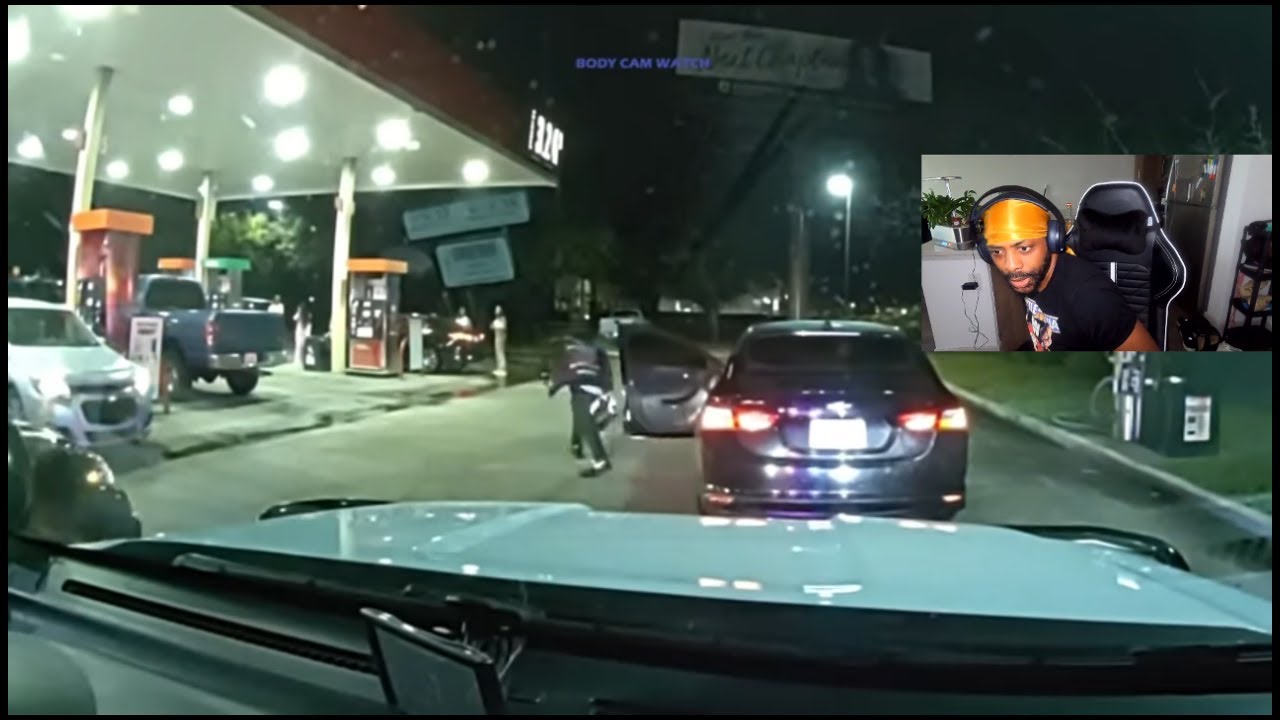 Chaos at the Pump: Wild Gas Station Body Cam Footage - YouTube