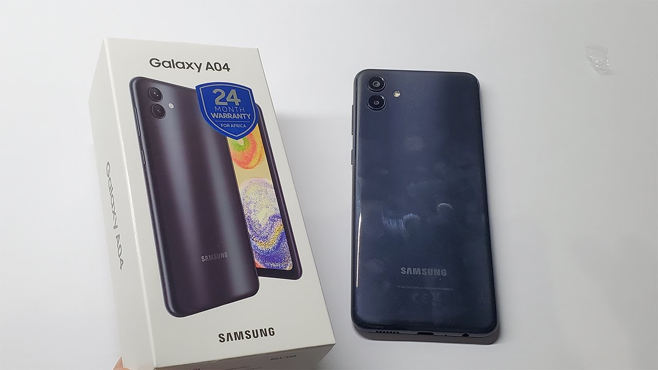 Samsung Galaxy A04 QUICK UNBOXING! - YouTube