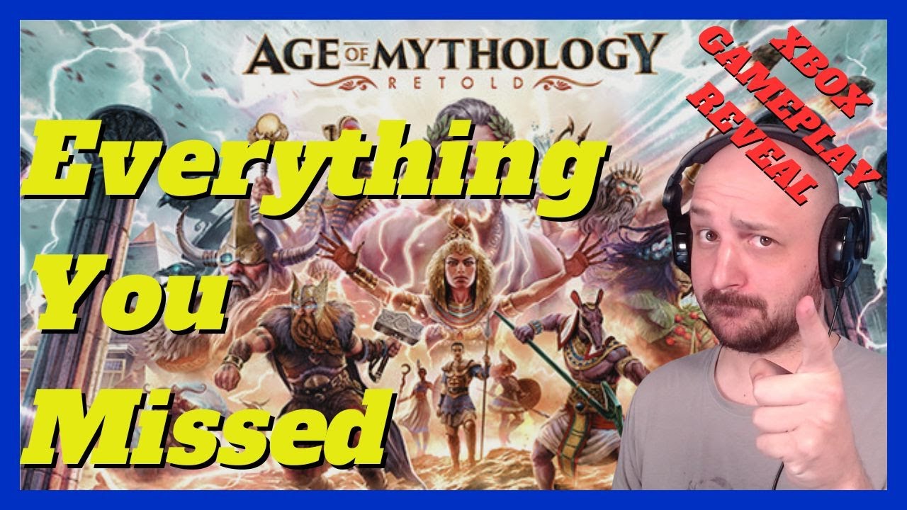 Everything You Missed In The AoM Retold Xbox Gameplay Reveal #aom # ...