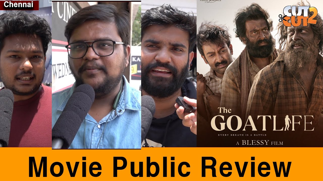 The Goat Life Public Review #GoatLife Movie Review #Aadujeevitham ...