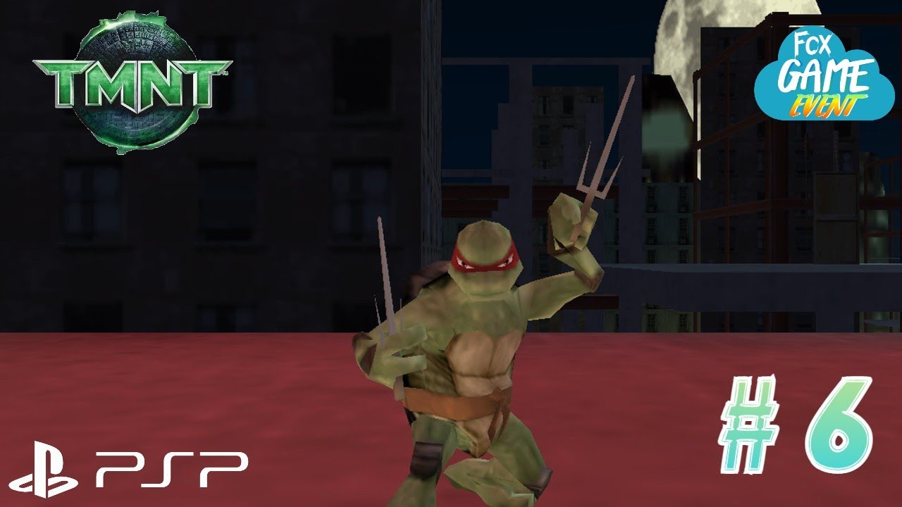 Walkthrough TMNT - Part 6: Fire (PSP) - YouTube