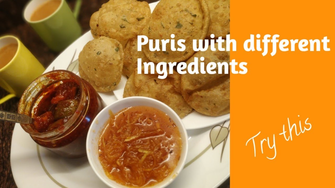 Try this new version of puri | instant breakfast | Cheese puri - YouTube