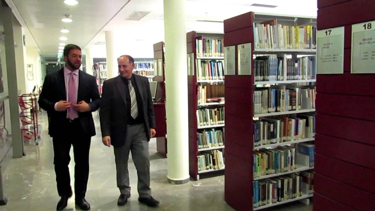 Hoffman Library Inaugurated at the Ruppin Academic Center - YouTube