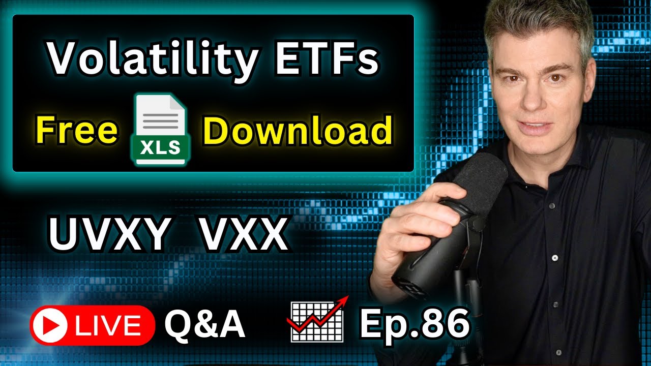 Volatility ETFs & VIX Futures Historical Data: Free Excel Download - Ep ...