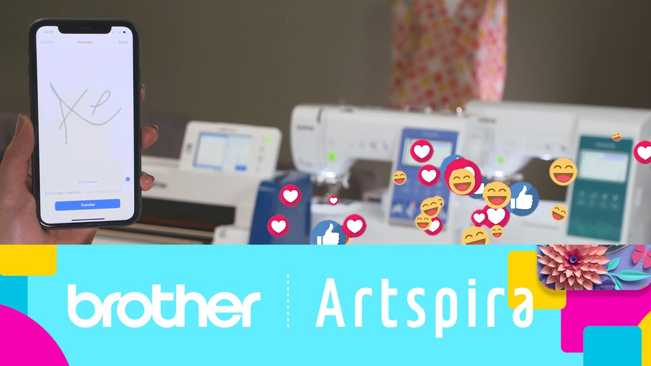 Brother Artspira-App - YouTube