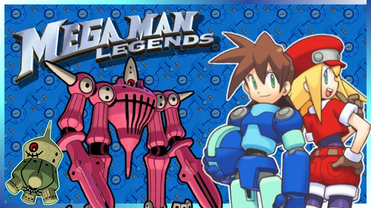 Spooky Scary Skele-- I mean Robots! LIVE Let's Play Mega Man Legends ...