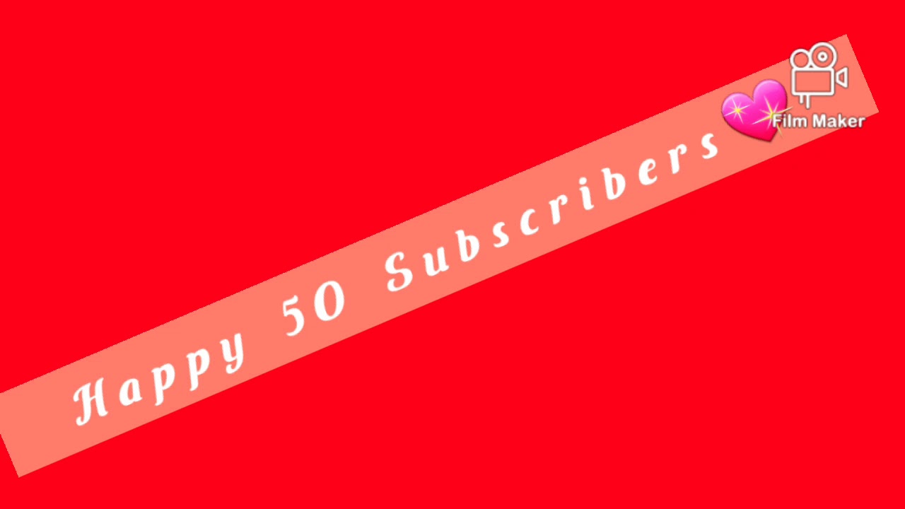 Happy 50 subscribers - YouTube