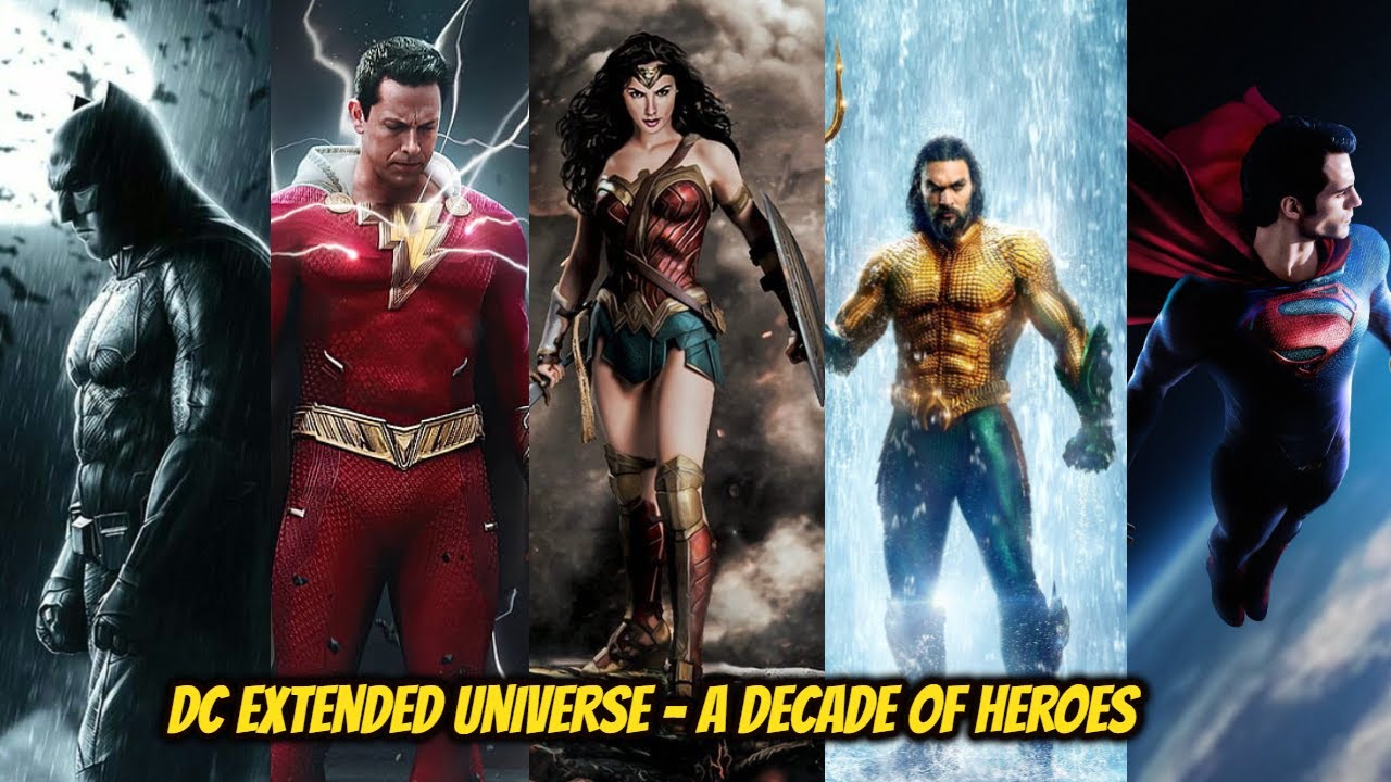 The Canonical List Of All 17 DCEU Films And Series - YouTube