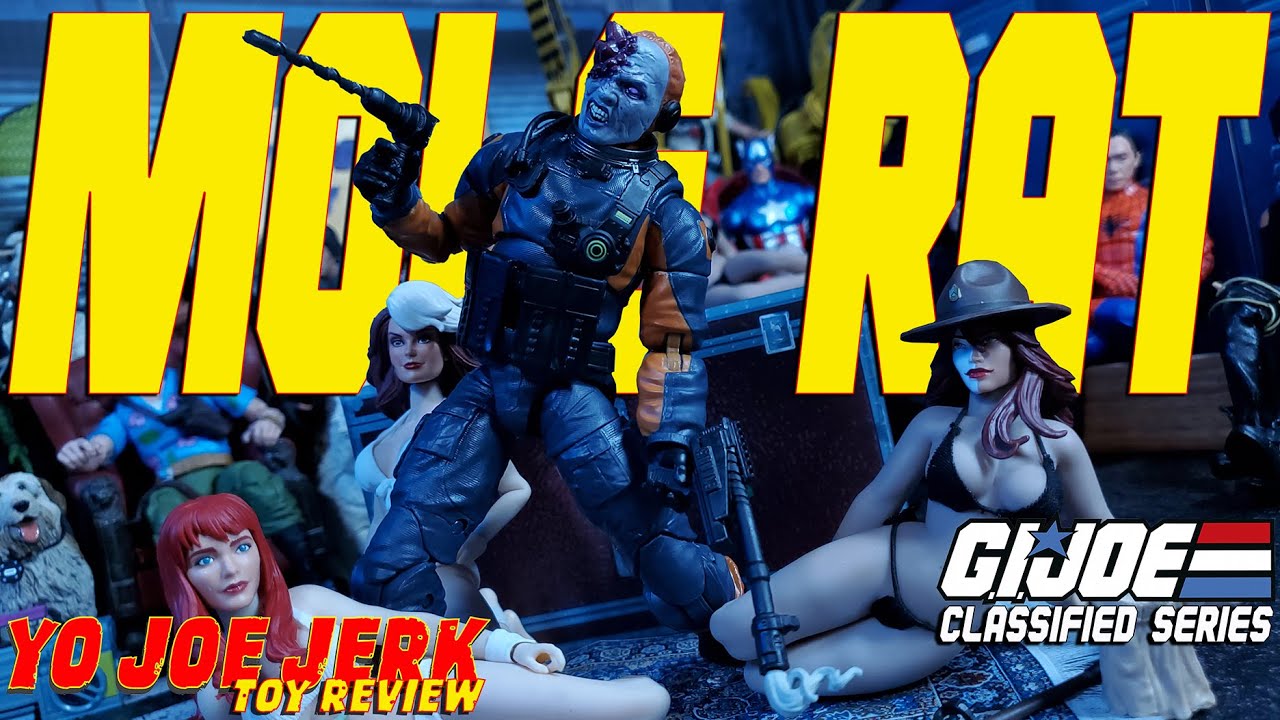 GI Joe Classified Cobra Mole Rat - Is it better than you think??? - YouTube
